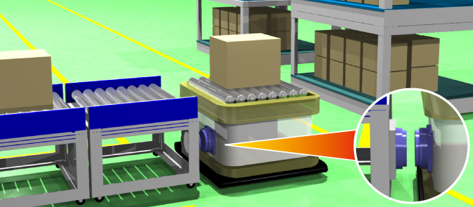 Wireless charging system, active for AGV battery!